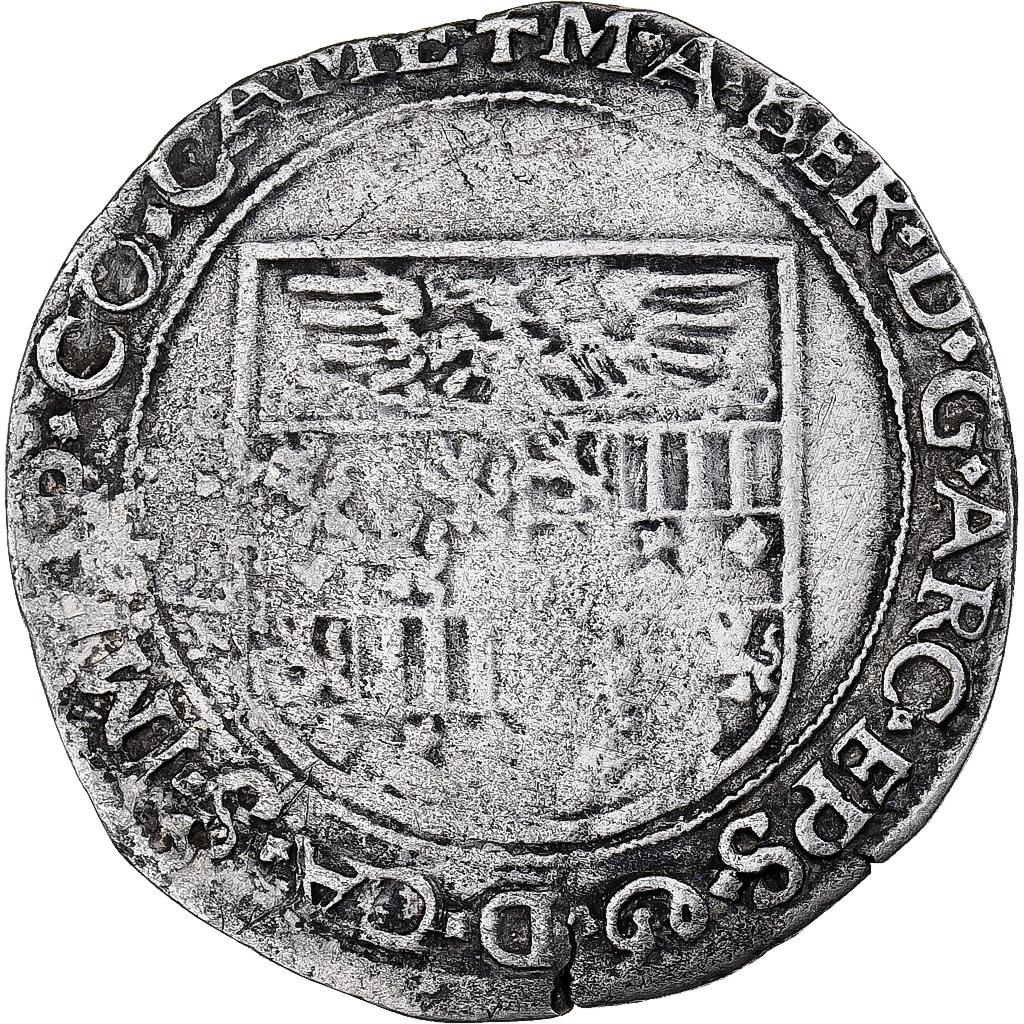 Archbishopric of Cambrai, Maximilien de Berghes, 5 Patards, 1562-1570 ...
