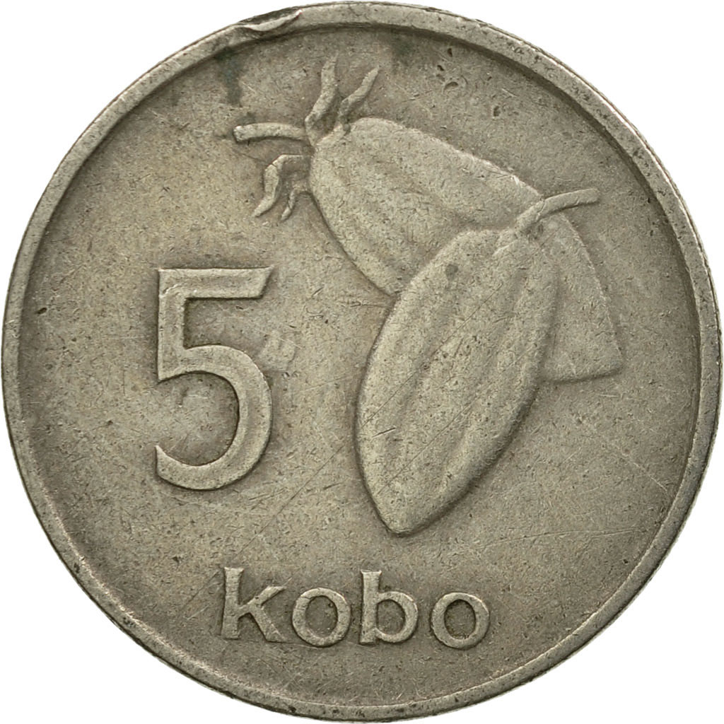 Coin, Nigeria, Elizabeth II, 5 Kobo, 1974, , Copper-nickel, KM:9.1