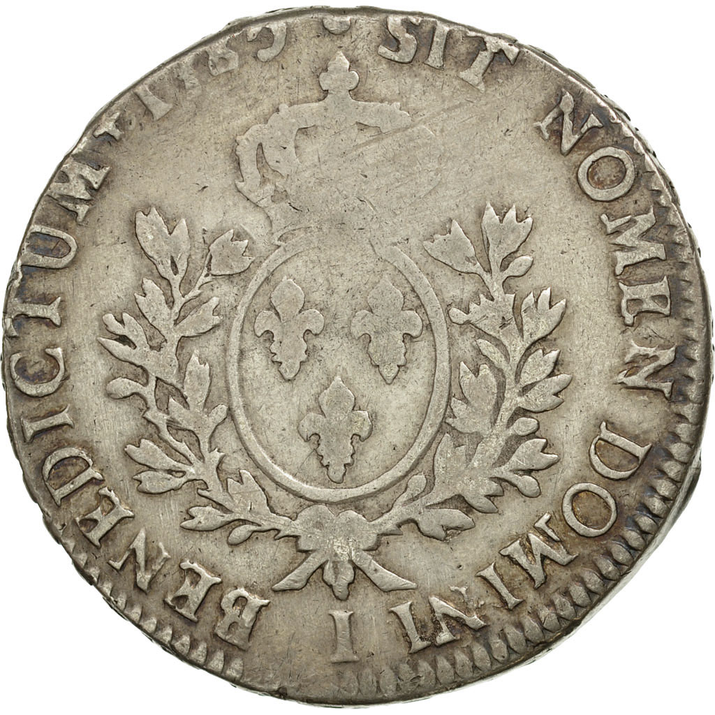 Coin, France, Louis XVI, Écu aux branches d'olivier, Ecu, 1785, Limoges