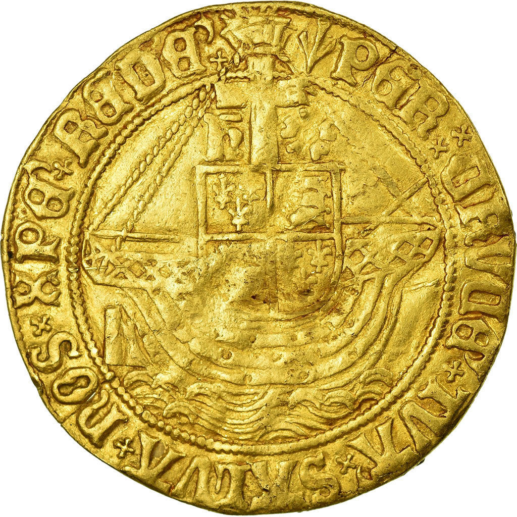 Coin, Great Britain, Henri VII (1485-1509), Gold Angel, 1495-1498, London