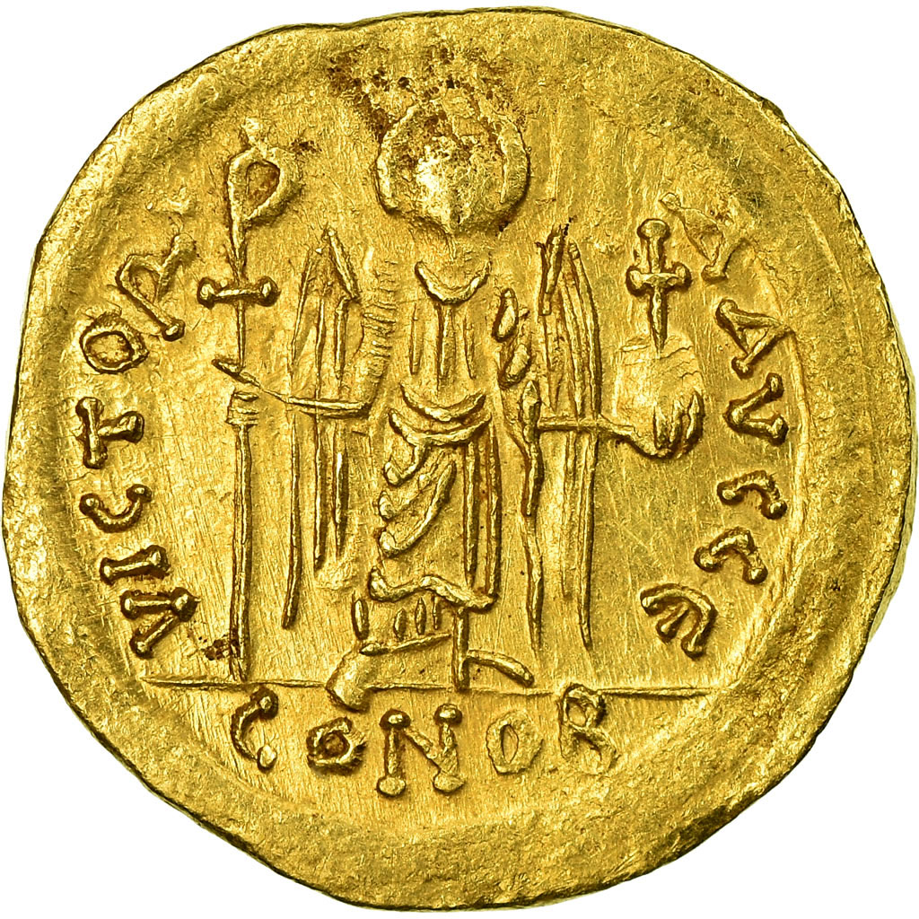 Coin, Maurice Tiberius, Solidus, Constantinople, , Gold, Sear:478