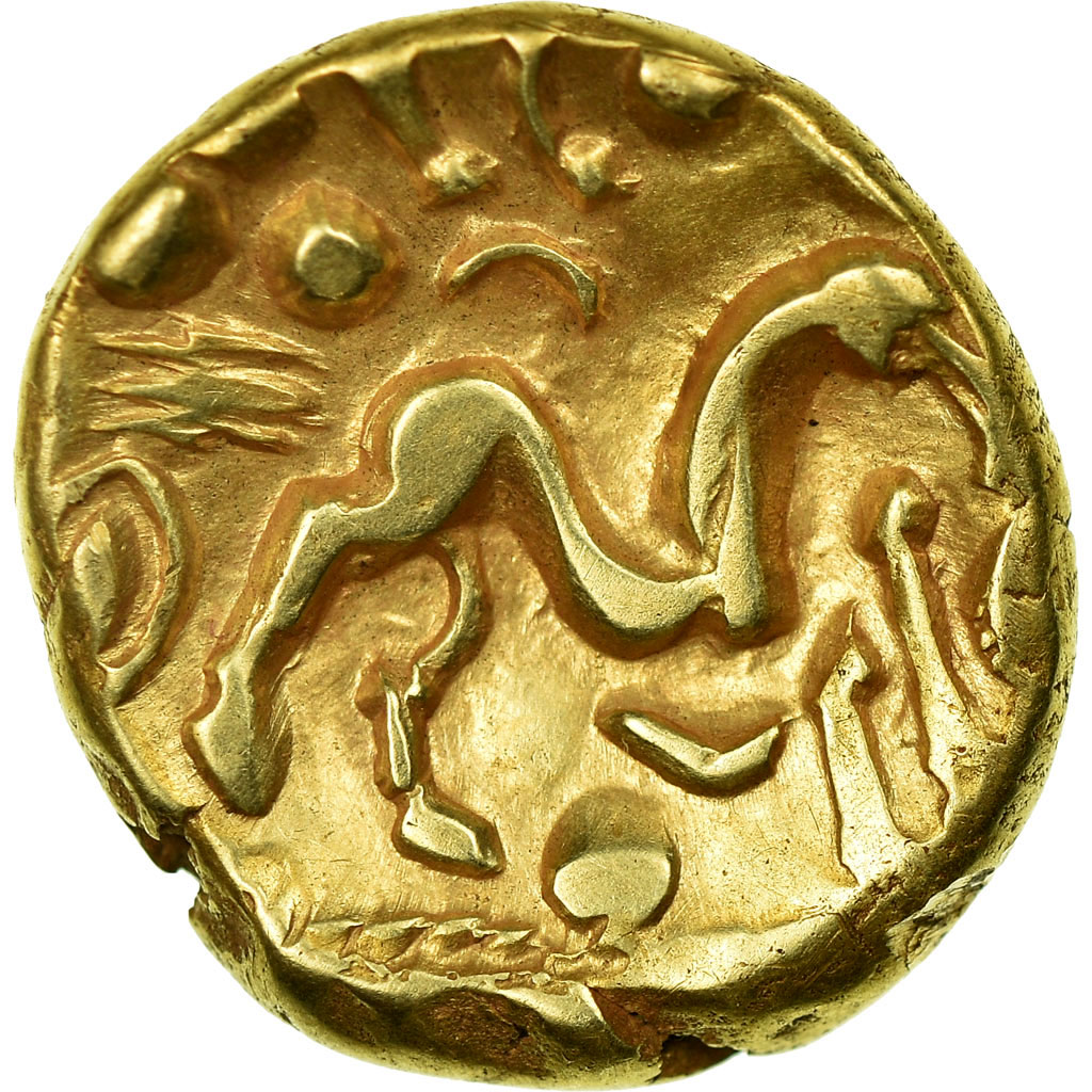 Coin, Ambiani, Stater, , Gold, Delestrée:240 | Celtic Coins