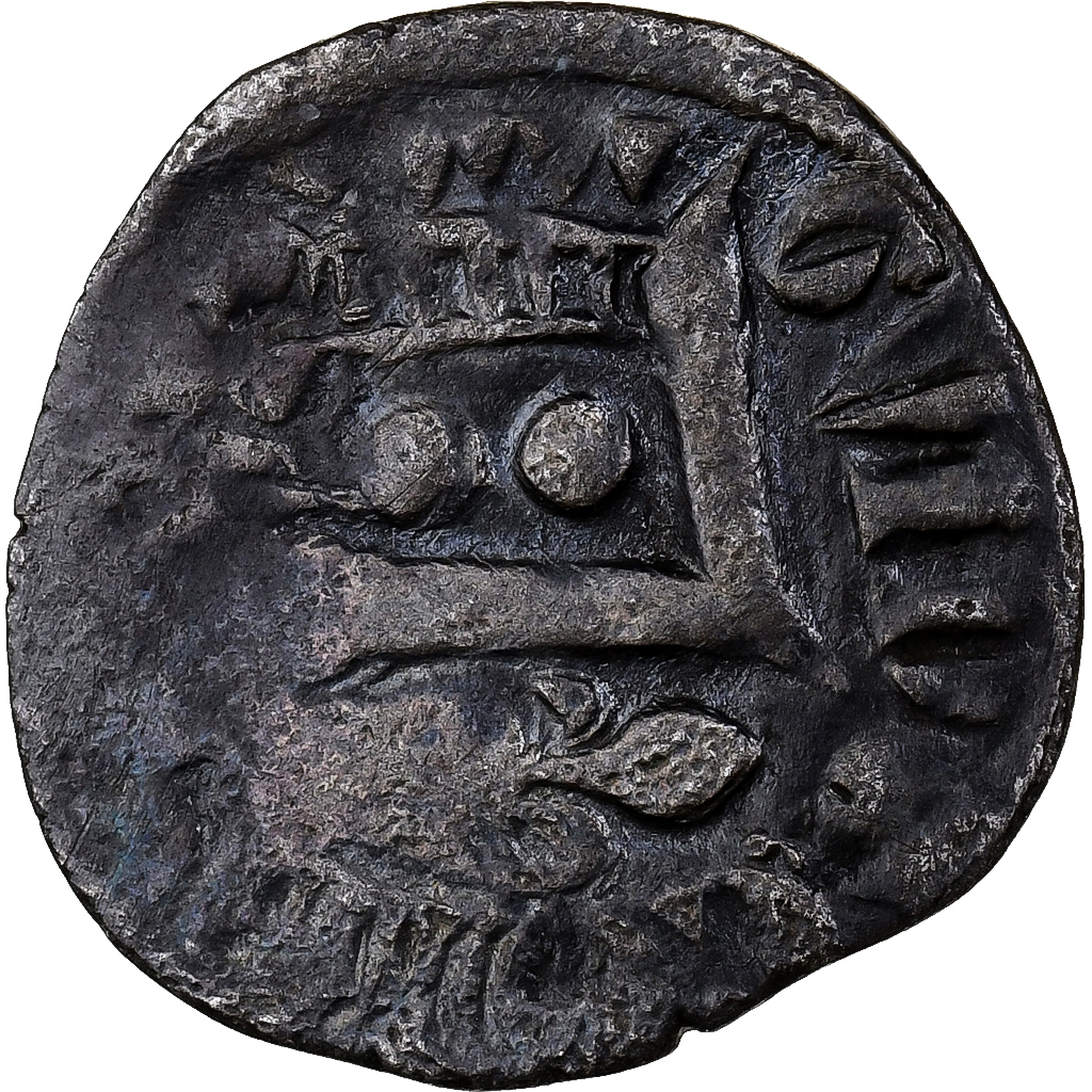 County of Blois, Guy I of Châtillon, Denier, 1307-1328, Blois, Billon