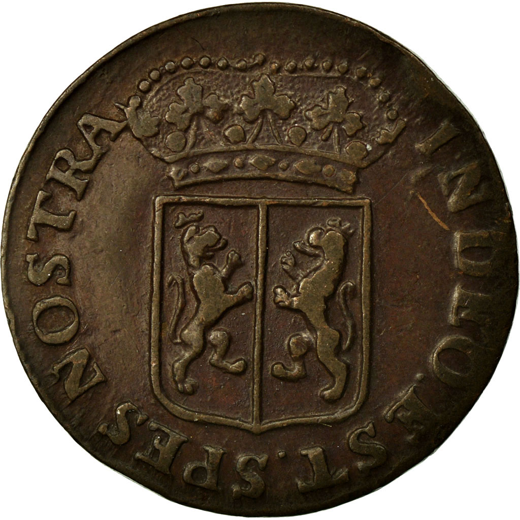 Coin, Netherlands, GELDERLAND, Duit, 1761, , Copper, KM:93 | European Coins