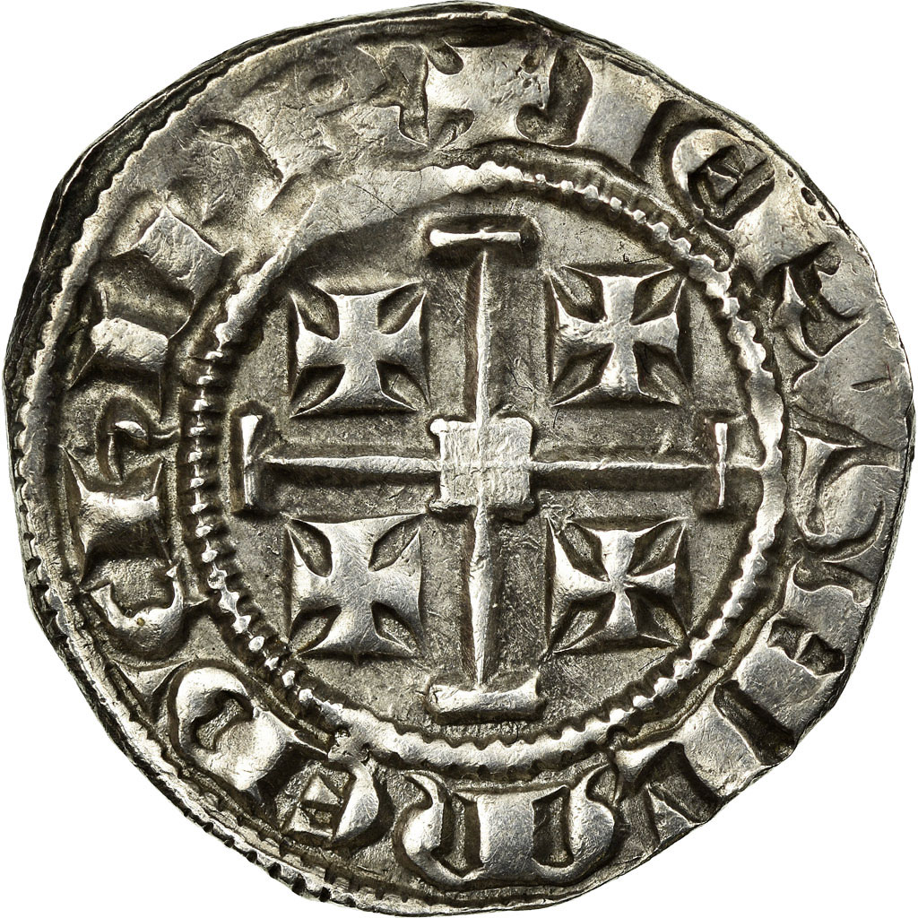 Coin, Crusades, Kingdom of Cyprus, Henri II, Gros, , Silver | European ...