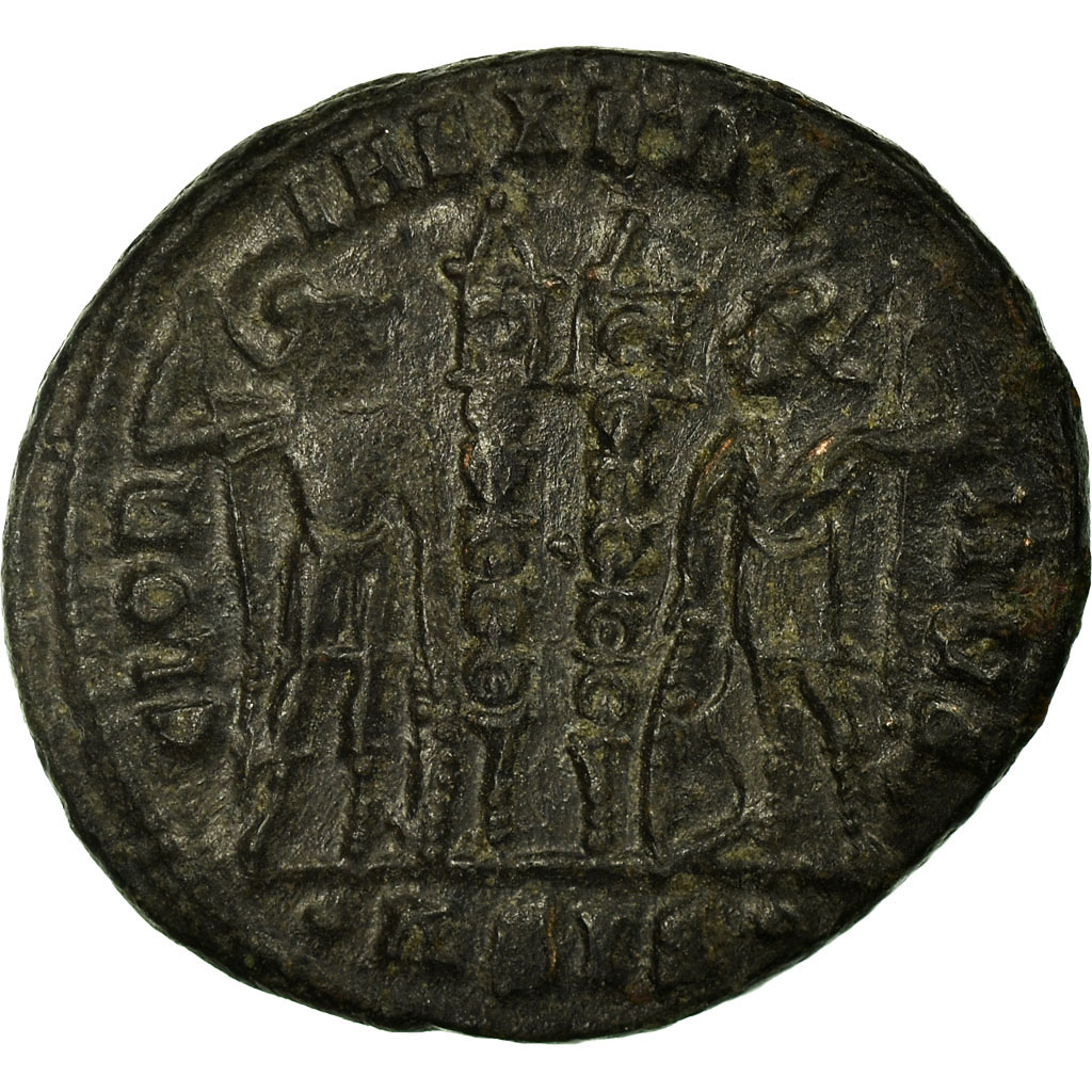 Coin, Constans, Follis, 334-335, Siscia, , Copper, RIC:238 | Roman ...