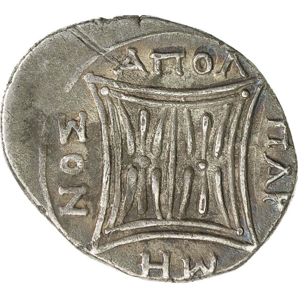 Coin, Illyria, Apollonia, Drachm, Apollonia, , Silver, BMC:34