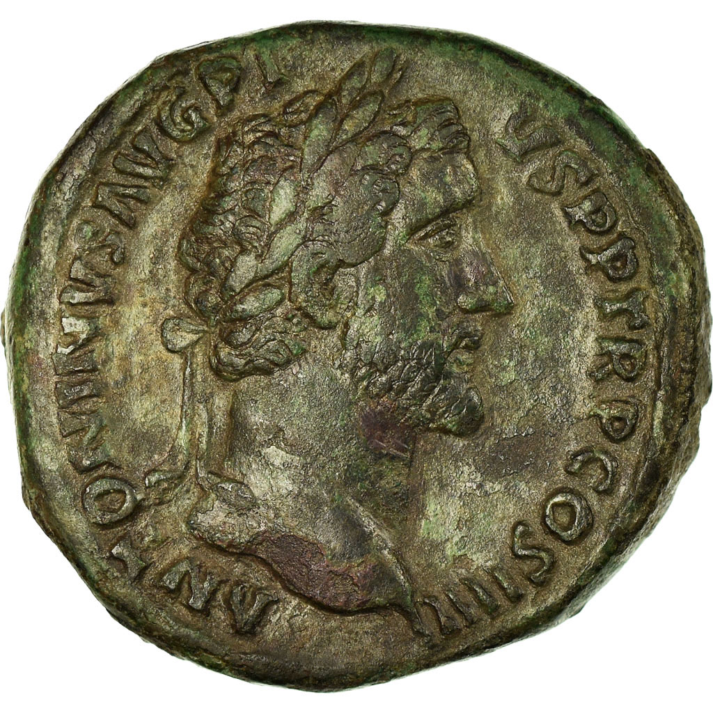 Coin, Antoninus Pius, Sestertius, 147, Rome, , Bronze, RIC:780