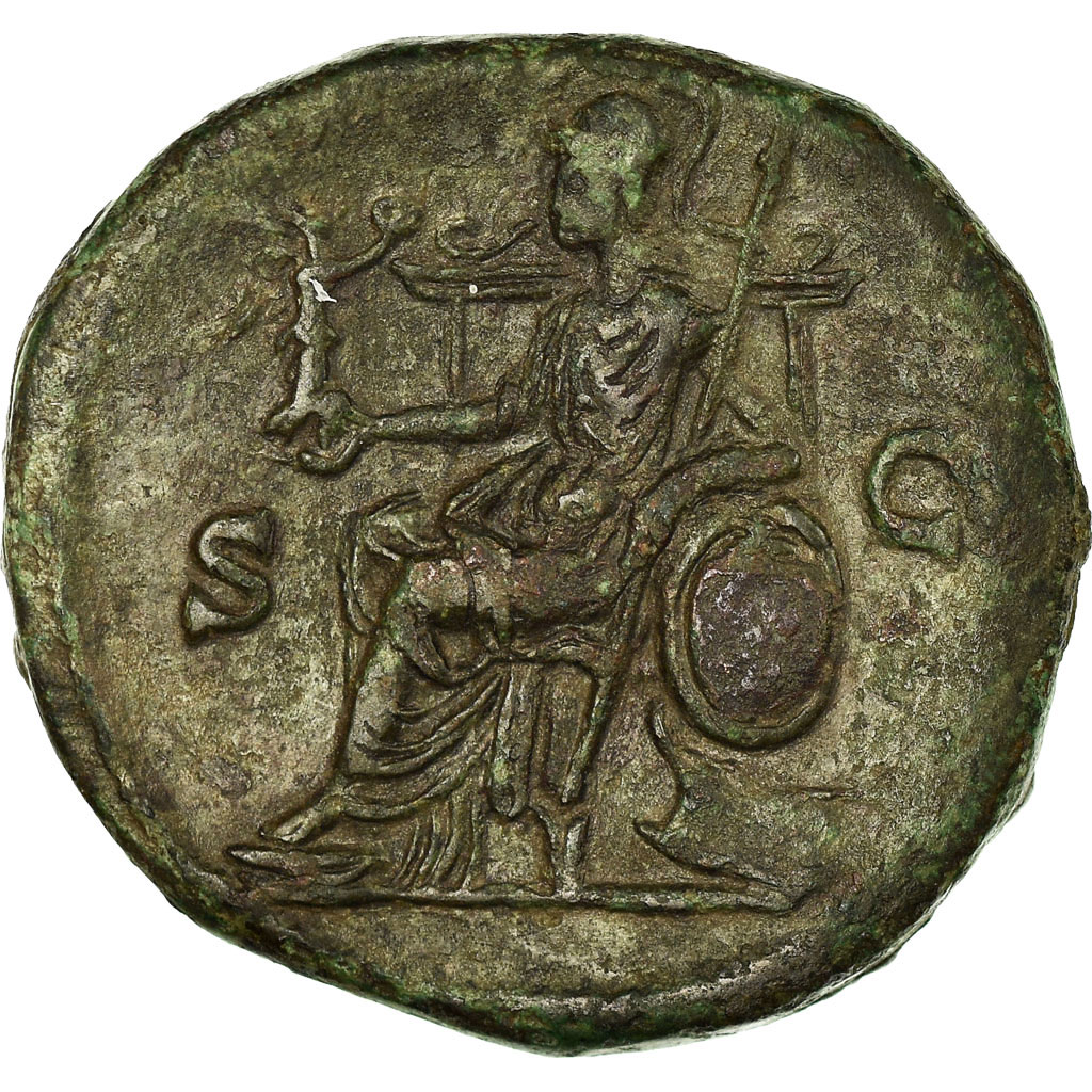 Coin, Antoninus Pius, Sestertius, 147, Rome, , Bronze, RIC:780