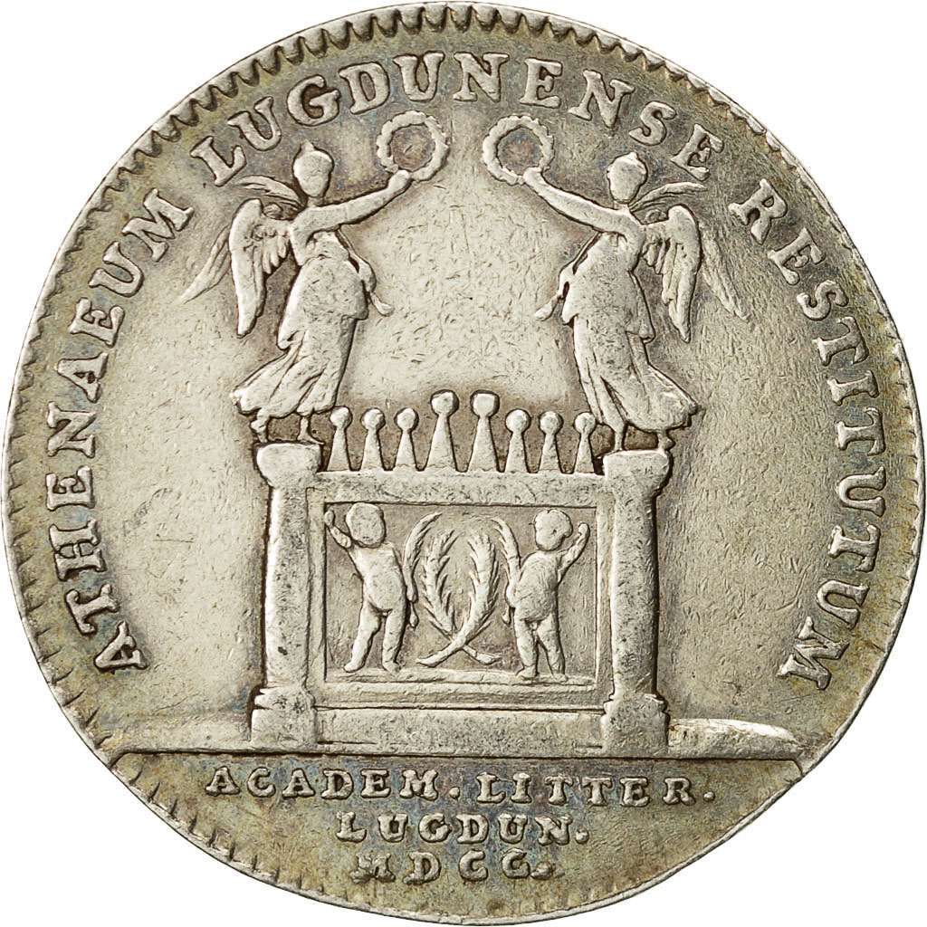 France, Token, Académies et Sociétés Savantes, Lyon, 1700, , Silver