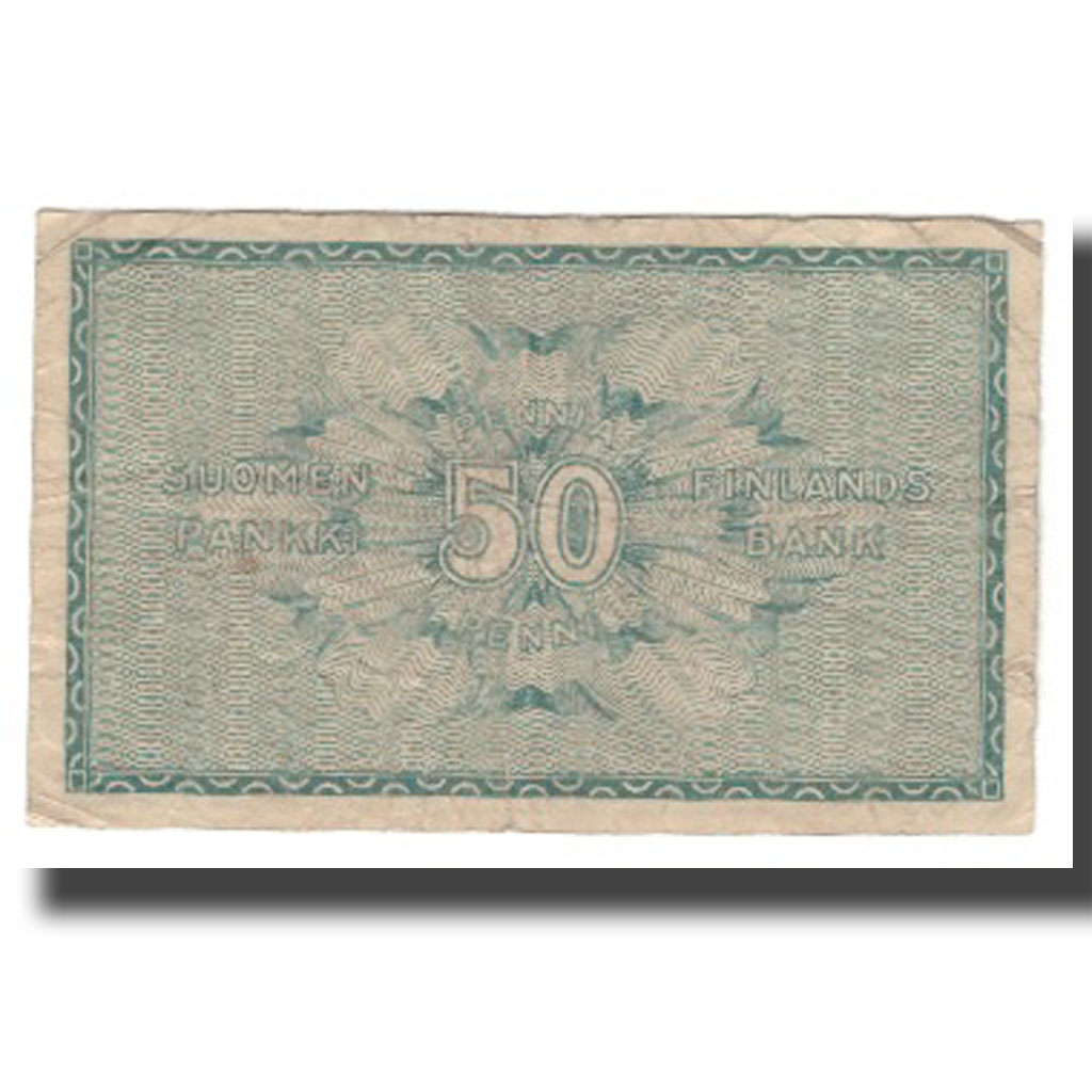 Banknote, Finland, 50 Penniä, 1918, KM:34, F(12-15) | World Paper Money