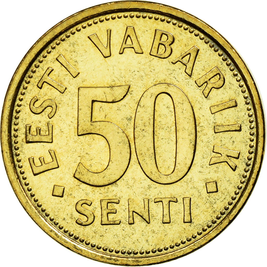 [#587776] moneda, estonia, 50 senti, 2006, sc, - Compra venta en ...
