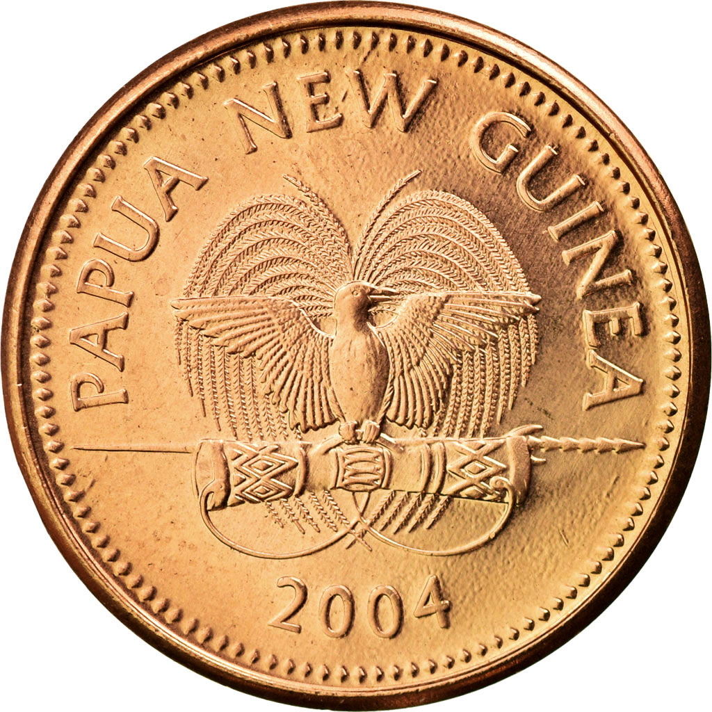 Coin, Papua New Guinea, Toea, 2004, , Bronze, KM:1 | Australian ...