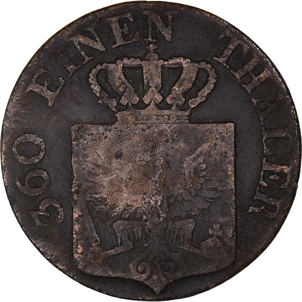 Coin, German States, Pfennig, 1841, Berlin, Prussia, , Copper
