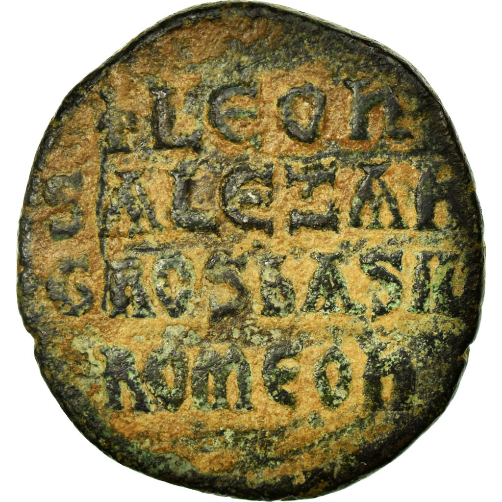 Coin, Leo VI the Wise 886-912, Follis, Constantinople, , Copper