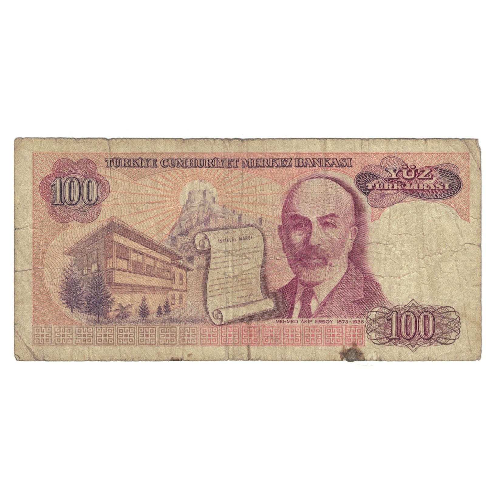 [#634353] billete, 100 lira, 1970, turquía, 197 - Compra venta en todocoleccion