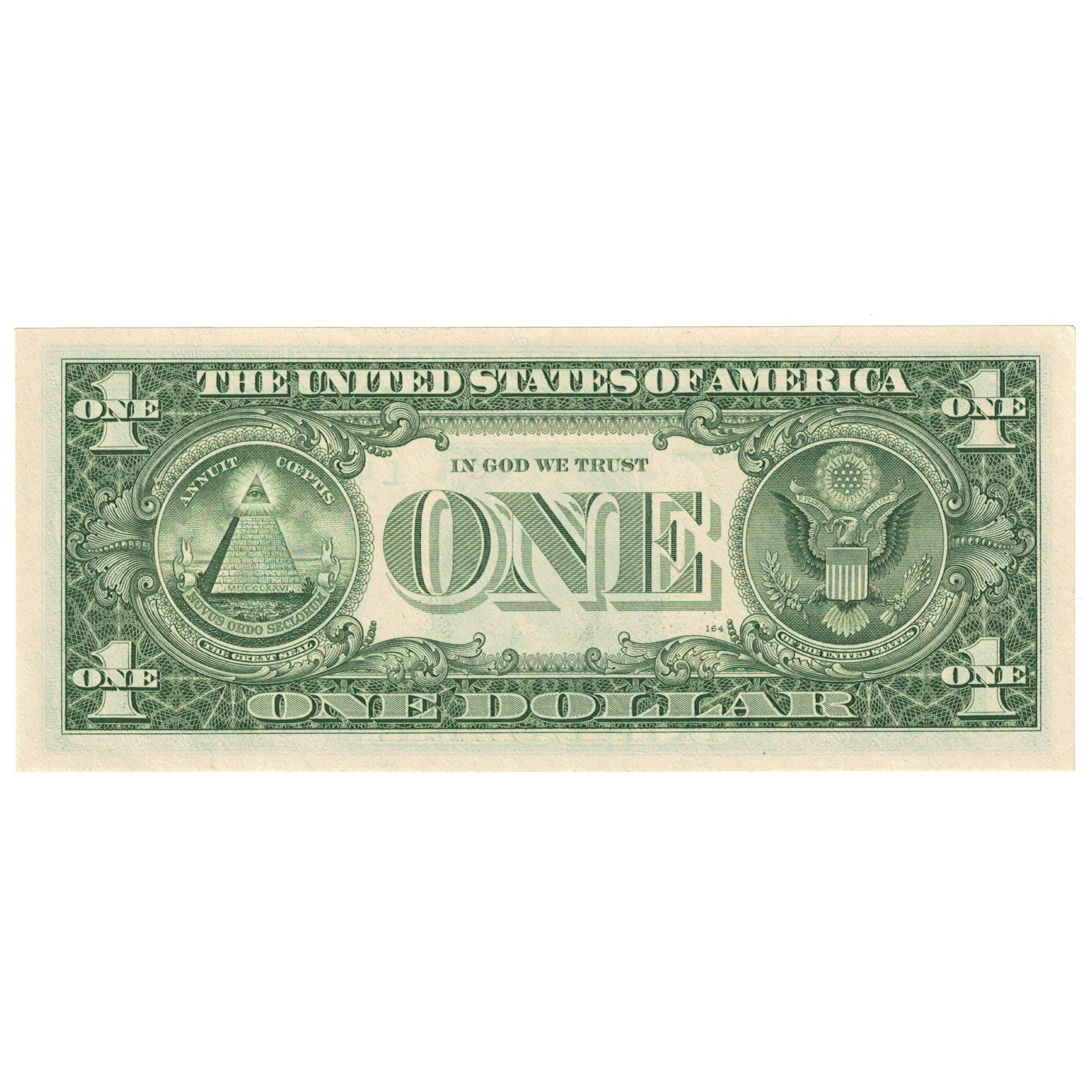 Banknote, United States, One Dollar, 1985, Undated (1985), KM:3701, UNC ...