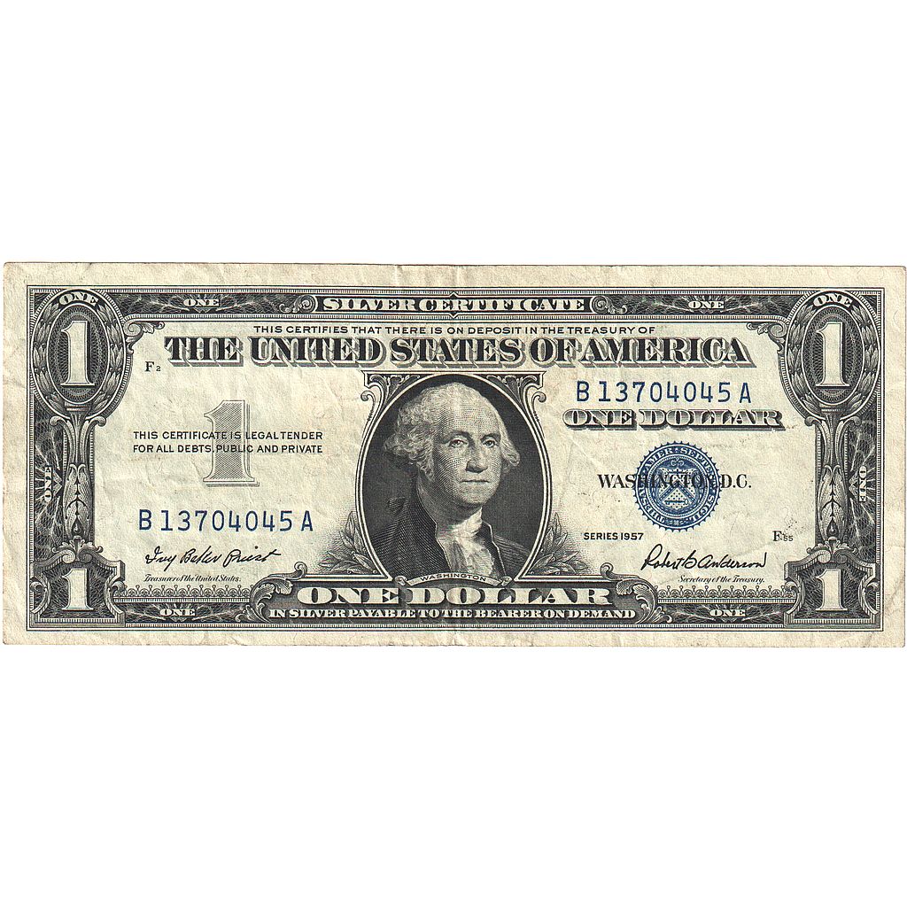 Banknote, United States, 1 Dollar, 1957, EF(40-45) | US Paper Money