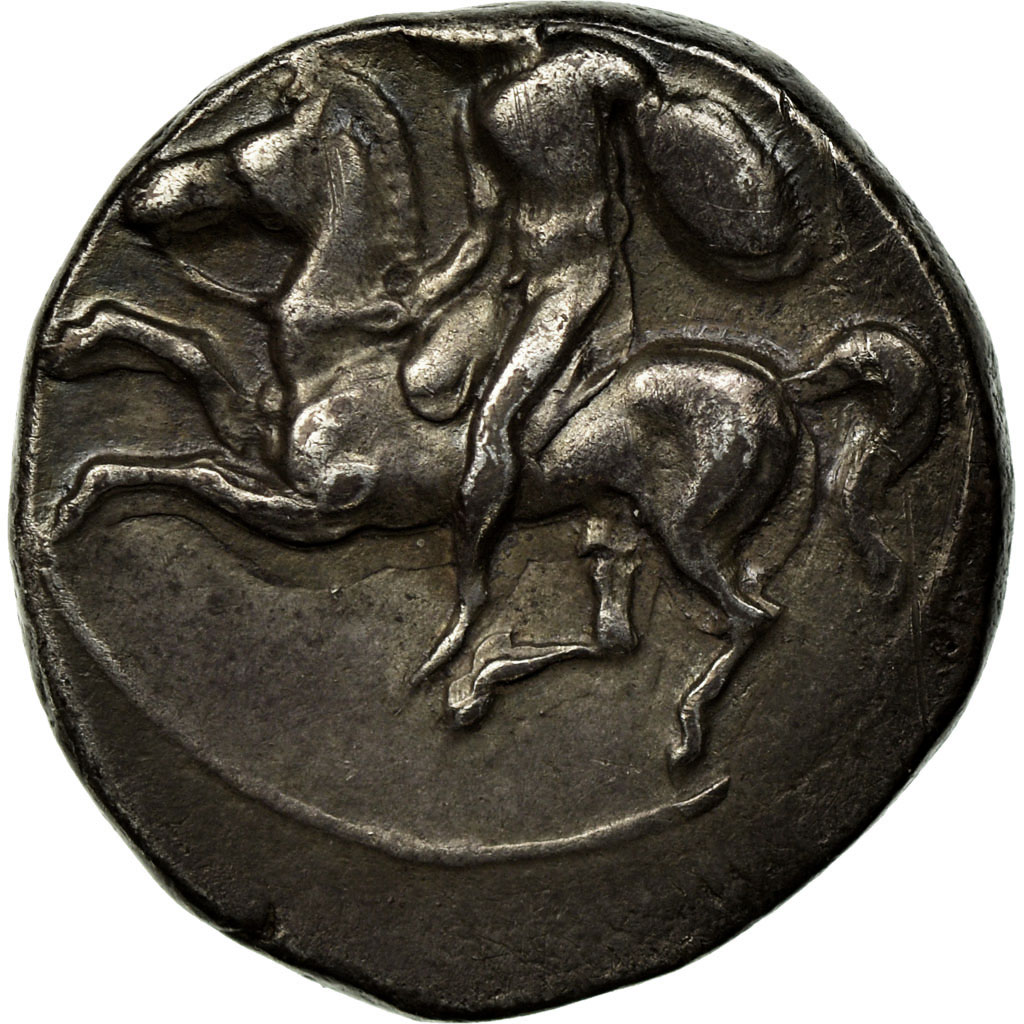 Coin, Taras, son of Poseidon, Didrachm, Tarentum, , Silver, SNG ANS:872