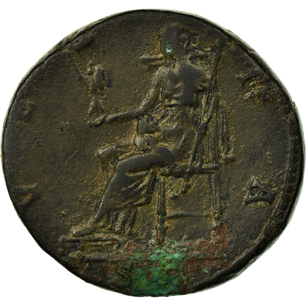 Coin, Sabina, Sestertius, Roma, , Copper, RIC:1036 | Roman Imperial Coins