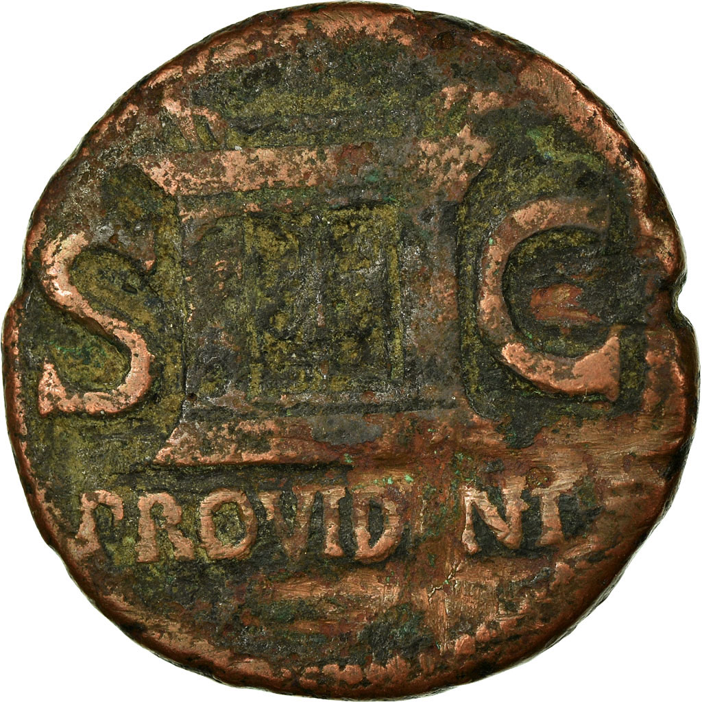 Coin, Augustus, As, Rome, , Copper, RIC:81 | Roman Imperial Coins