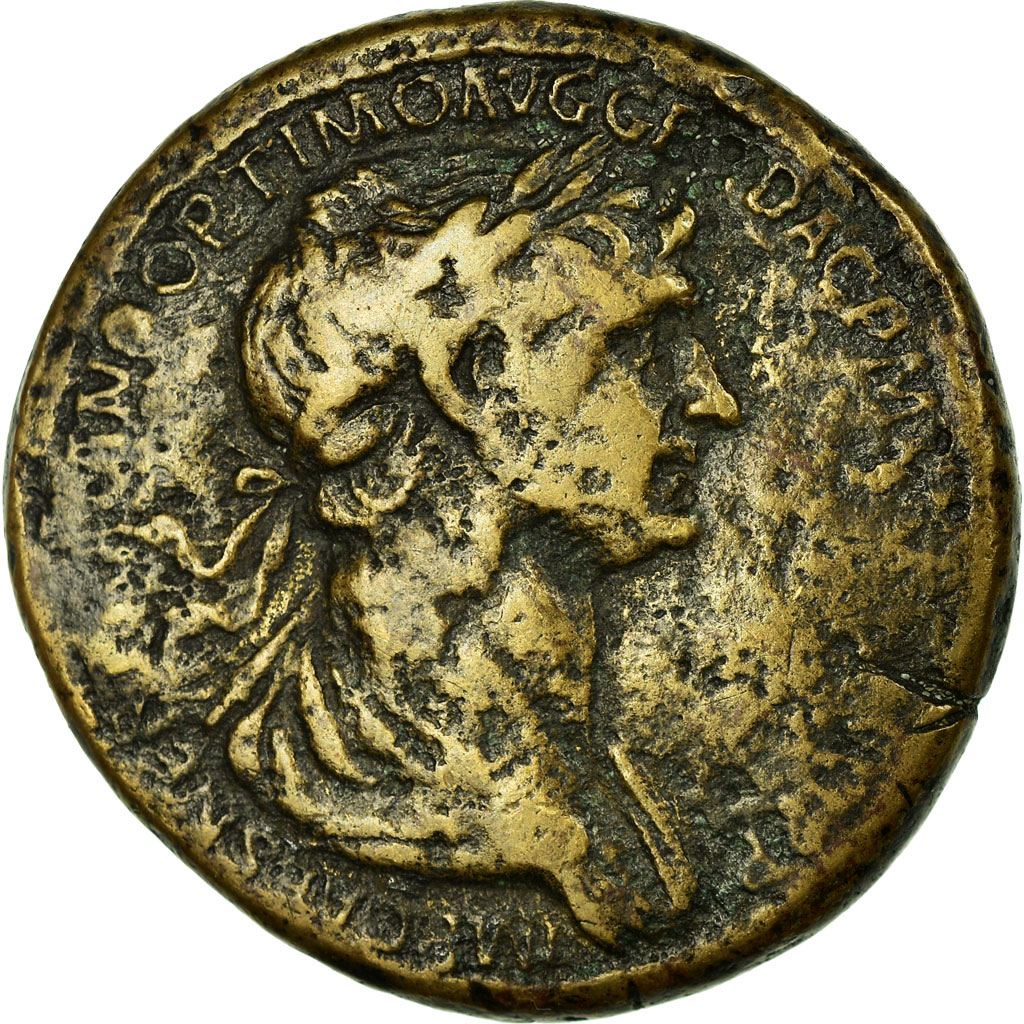 Coin, Trajan, Sestertius, Roma, , Bronze | Roman Imperial Coins