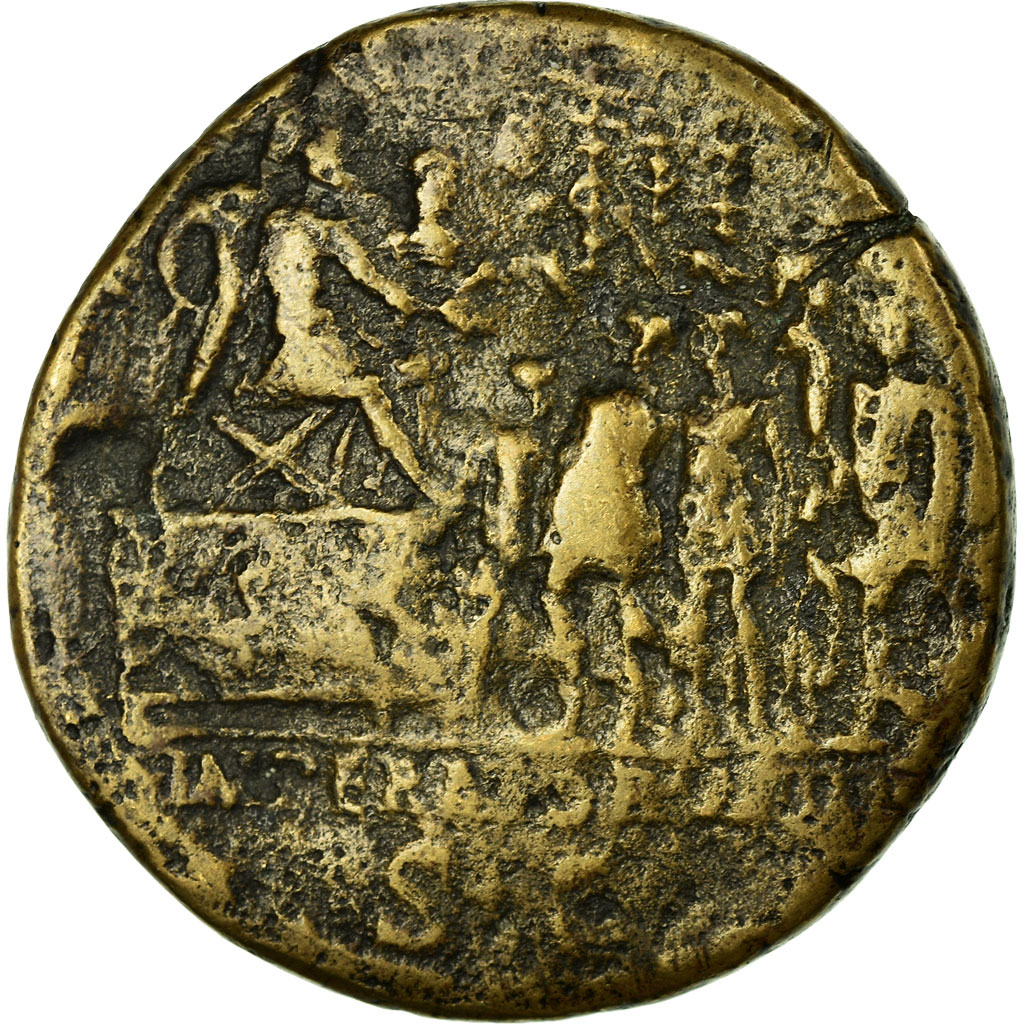 Coin, Trajan, Sestertius, Roma, , Bronze | Roman Imperial Coins