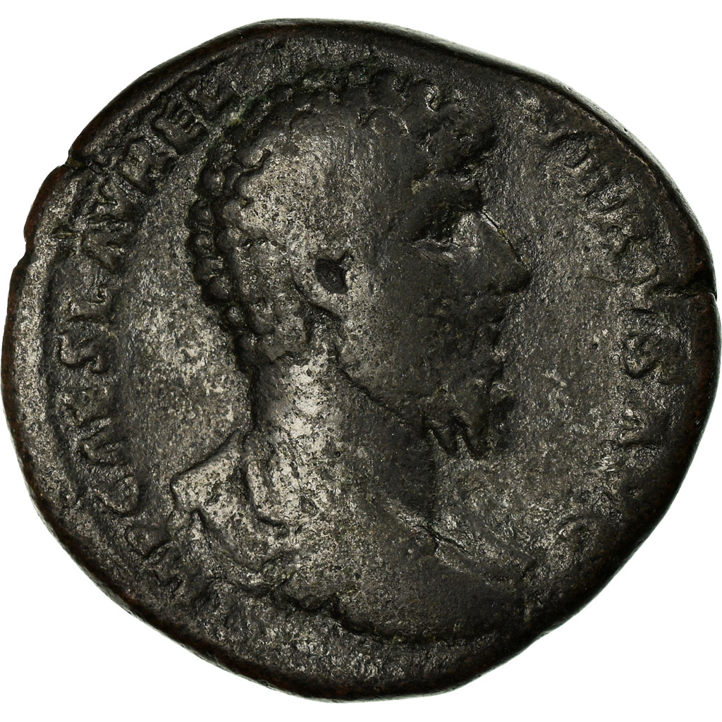 Coin, Lucius Verus, Sestertius, Rome, , Bronze, RIC:1345 | Roman ...