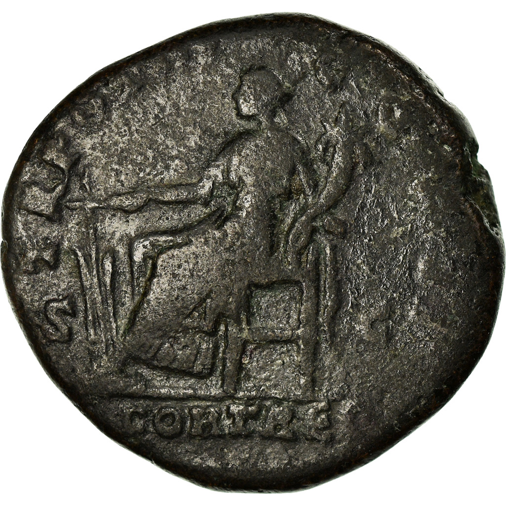 Coin, Lucius Verus, Sestertius, Rome, , Bronze, RIC:1345 | Roman ...