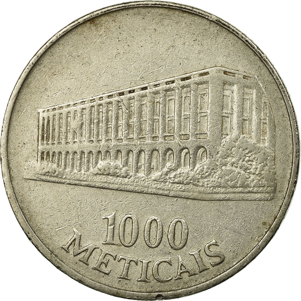 Coin, Mozambique, 1000 Meticais, 1994, Royal Mint, , Nickel Clad Steel