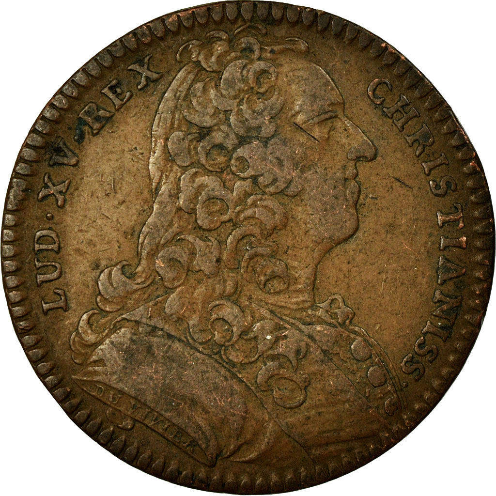 France, Token, Royal, , Copper, Feuardent:2049 | Tokens & Medals
