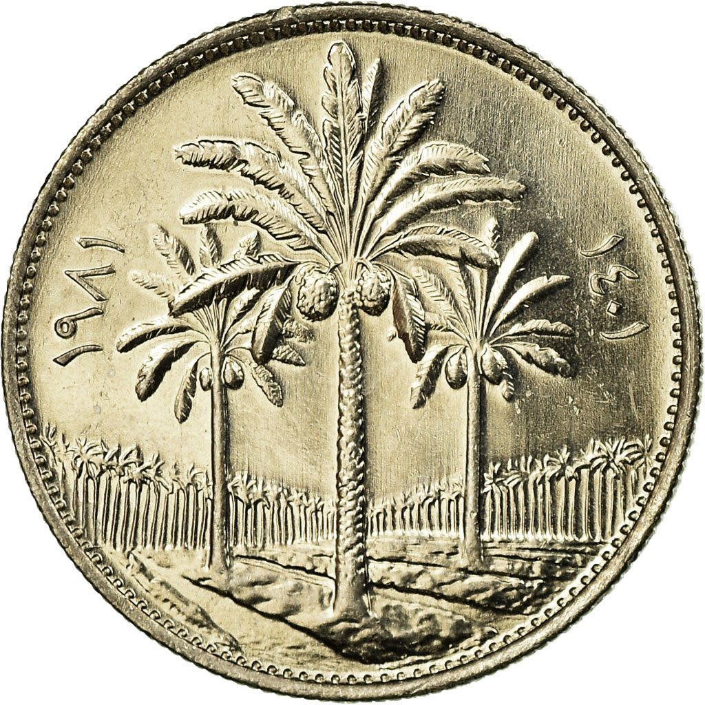 Coin, Iraq, 25 Fils, 1981/AH1401, , Copper-nickel, KM:127 | Asian and ...