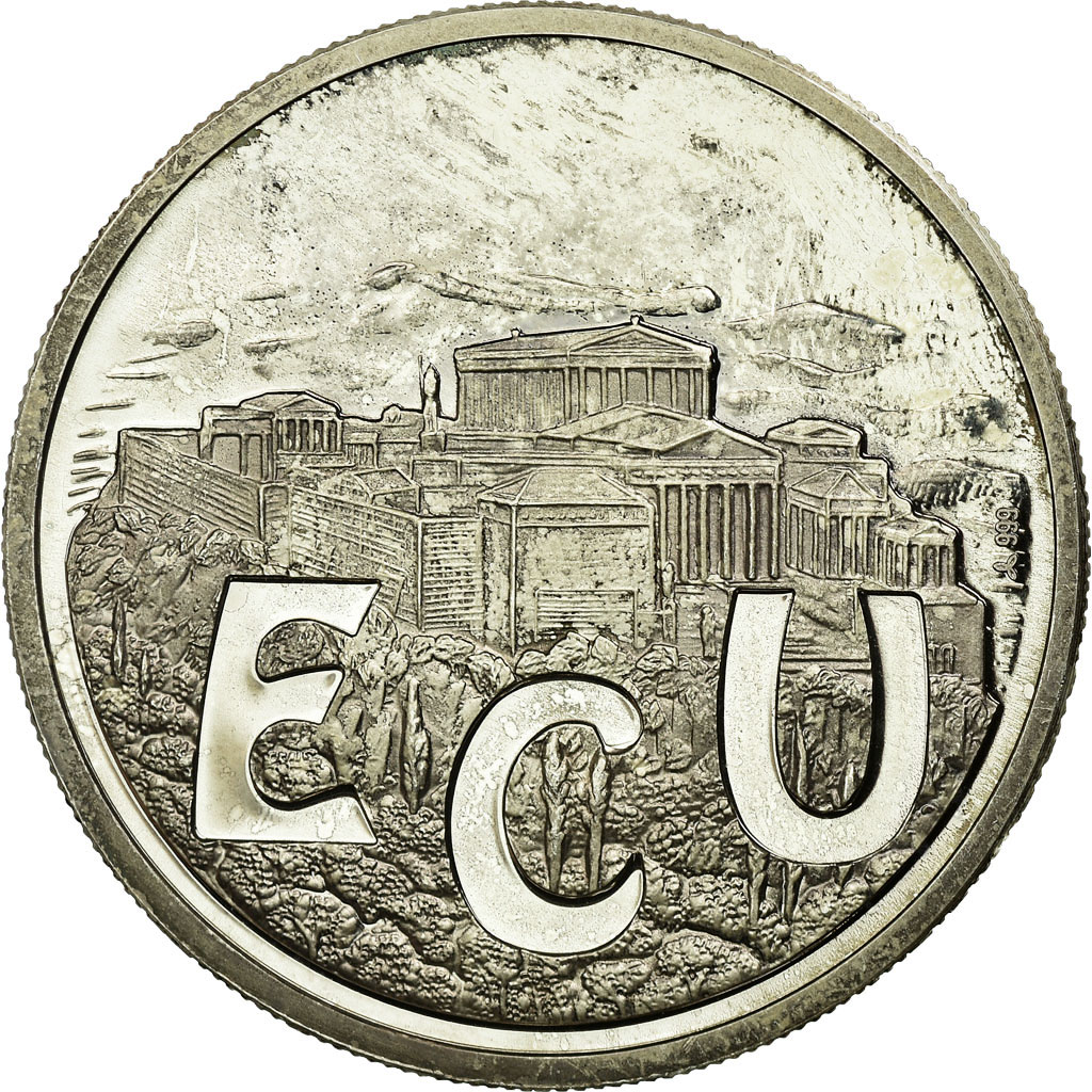 Coin, Greece, Ecu, Undated (1993), Munich, , Silver, KM:44 | European Coins