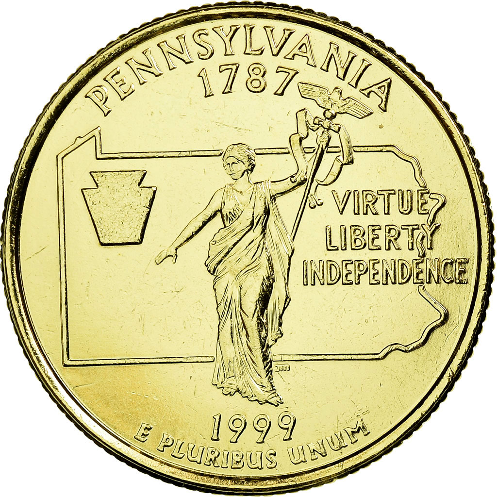 Coin, United States, Quarter, 1999, U.S. Mint, Denver, , Copper-Nickel