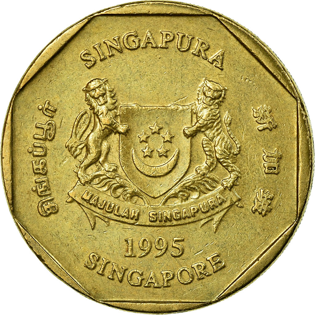  696300 Moneda Singapur Dollar 1995 Singa Compra Venta En