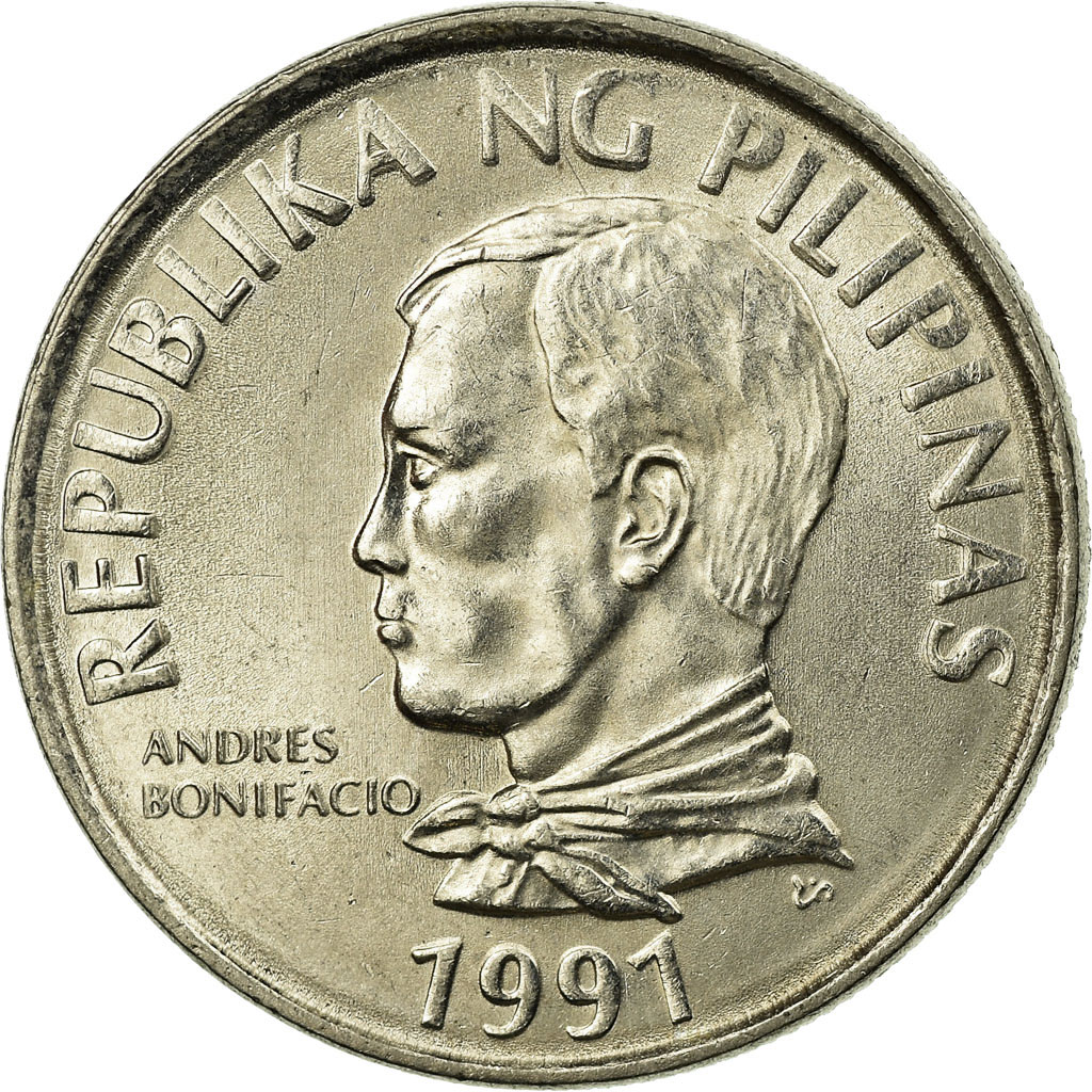 Coin, Philippines, 2 Piso, 1991, , Copper-nickel, KM:253 | Asian and ...
