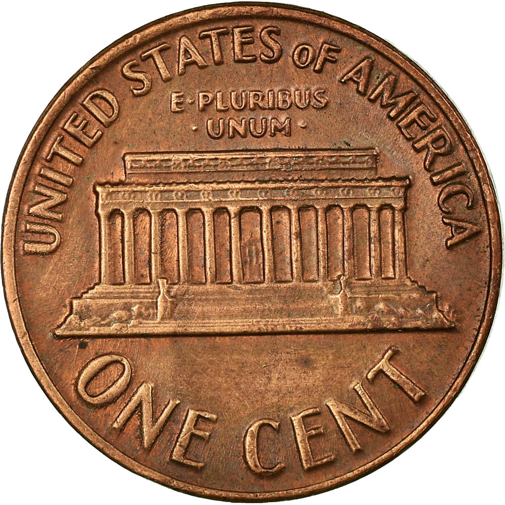 Coin, United States, Lincoln Cent, Cent, 1971, U.S. Mint, Philadelphia