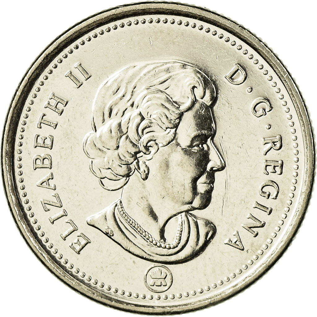[#707271] moneda, canadá, elizabeth ii, 25 cent - Compra venta en ...