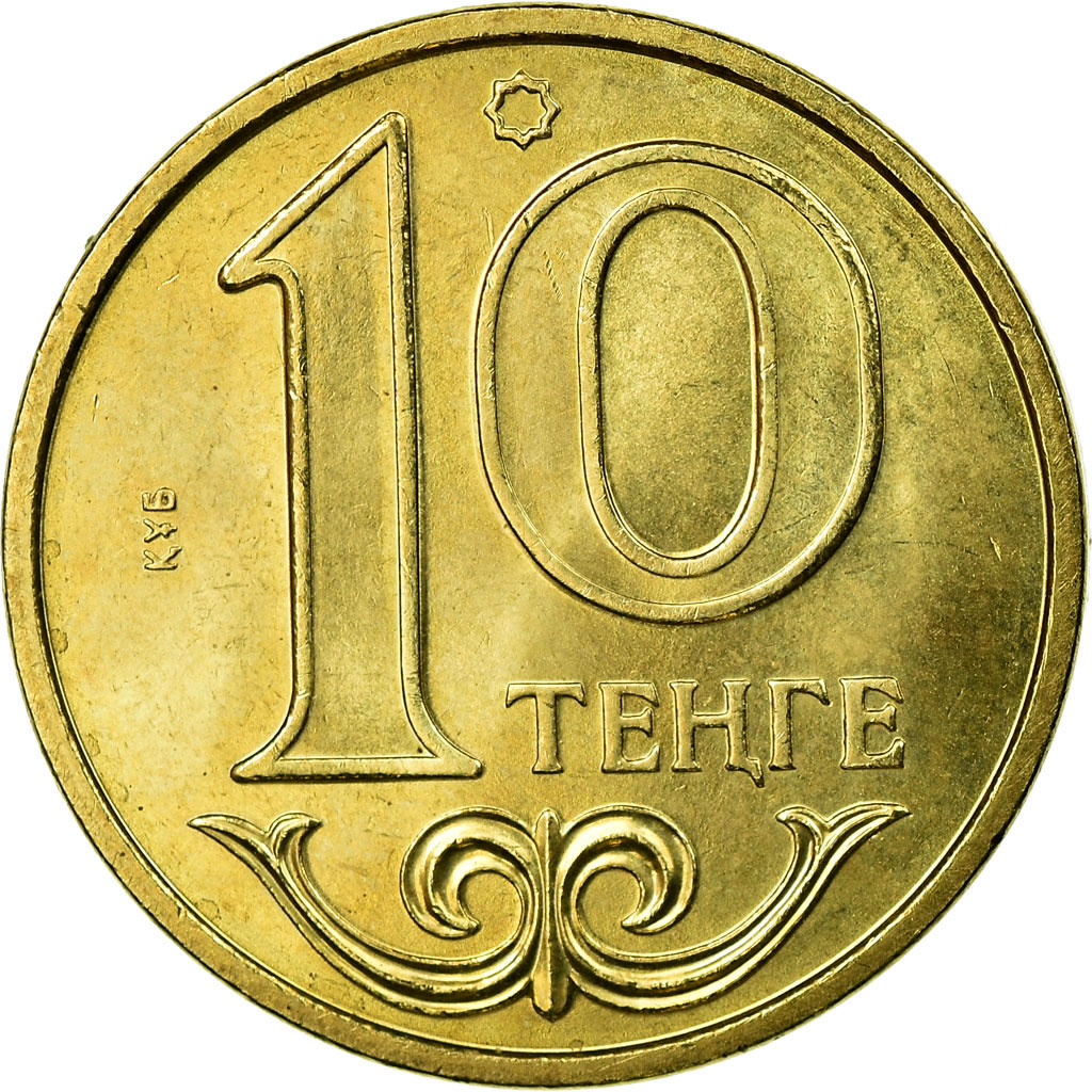 Coin, Kazakhstan, 10 Tenge, 2002, Kazakhstan Mint, , Nickel-brass