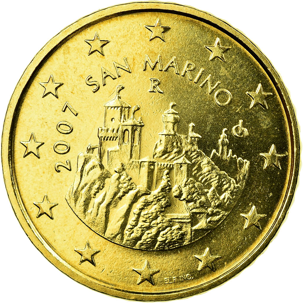 [#730310] san marino, 50 euro cent, 2007, fdc, - Compra venta en ...