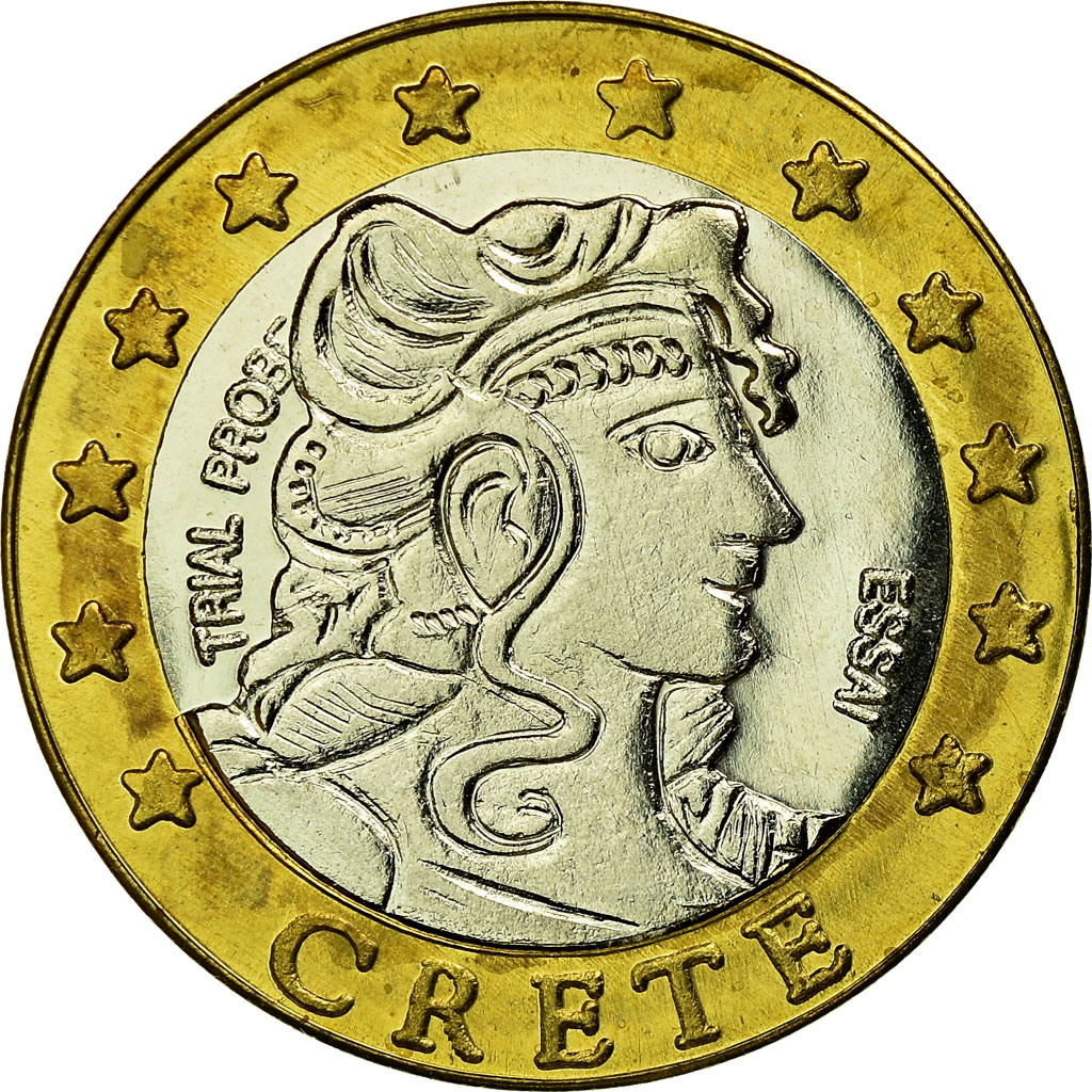 Crete, Euro, 2004, , Bi-Metallic | European Coins