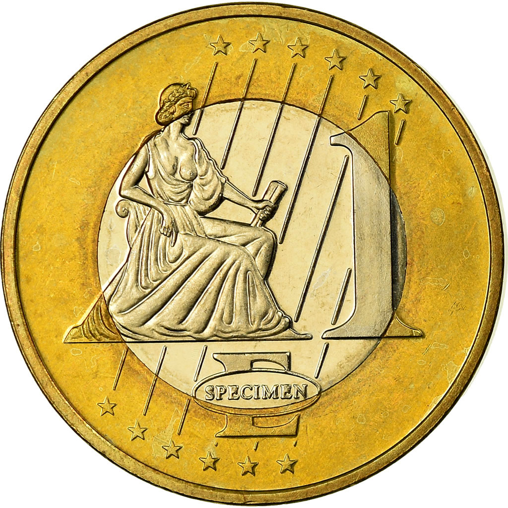 Great Britain, Fantasy euro patterns, 1 Euro, 2003, , Bi-Metallic