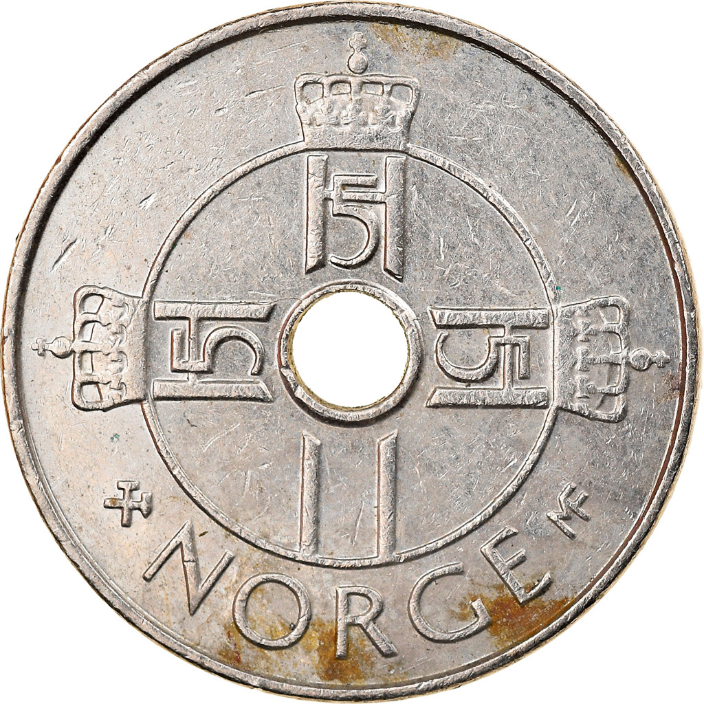 Coin, Norway, Harald V, Krone, 2003, , Copper-nickel, KM:462 | European ...