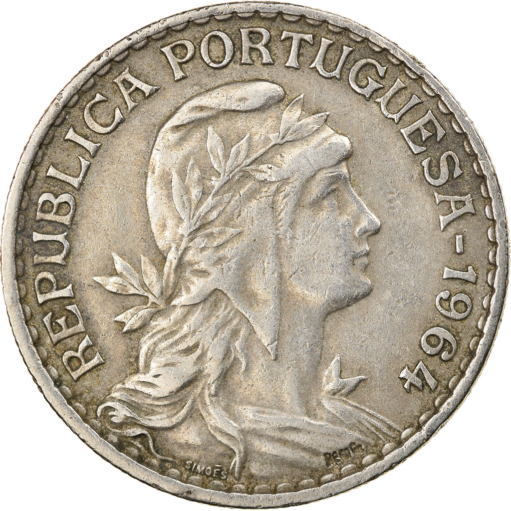 Coin, Portugal, Escudo, 1964, , Copper-nickel, KM:578 | European Coins