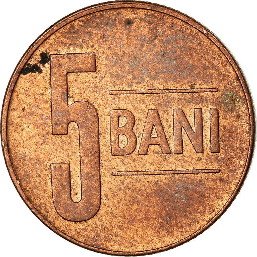 Coin, Romania, 5 Bani, 2015, , Copper Plated Steel | European Coins