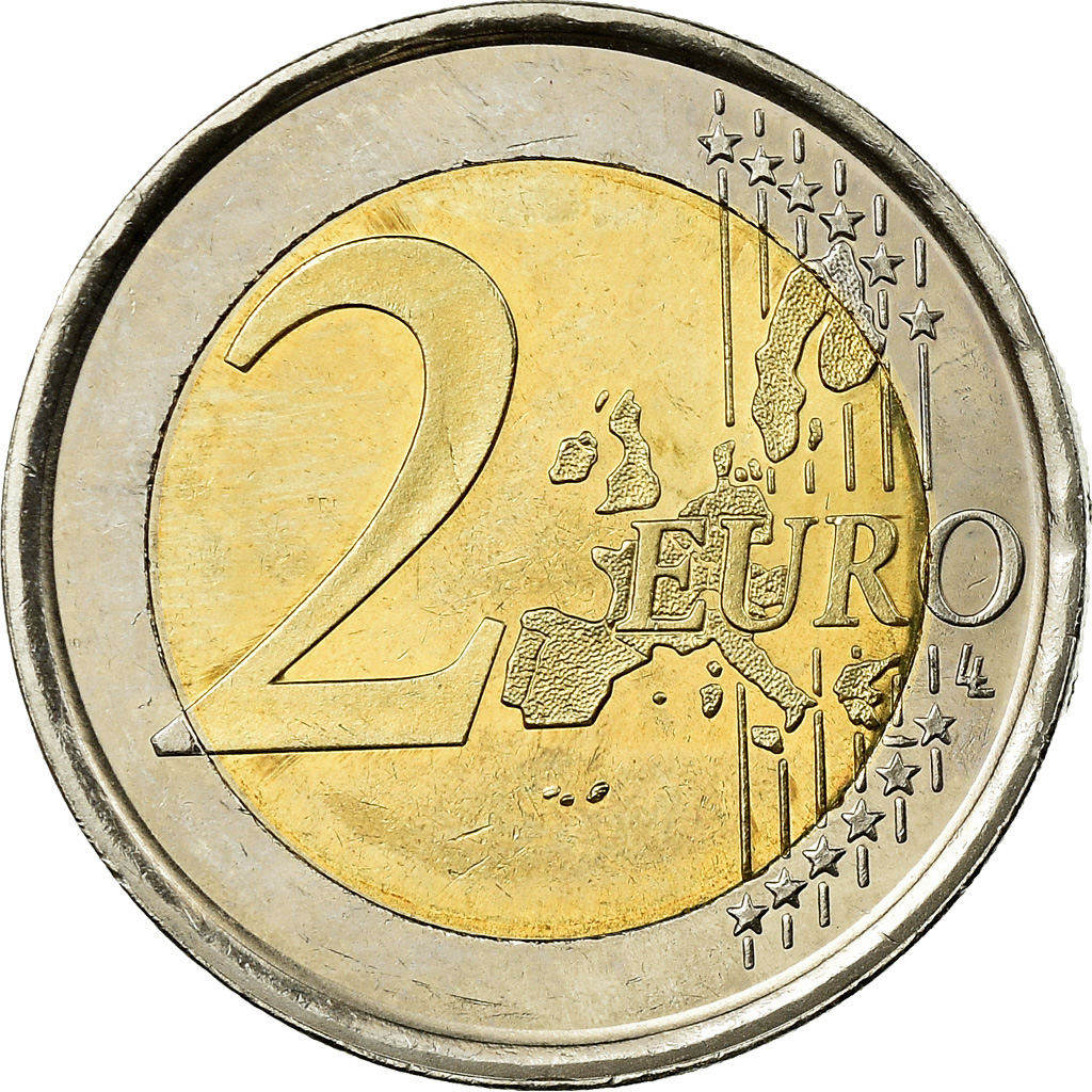 Spain, 2 Euro, 2002, , Bi-Metallic, KM:1047 | European Coins