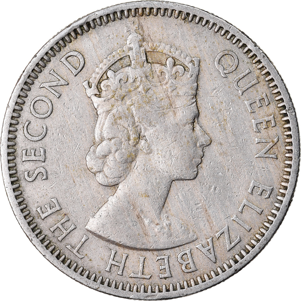 Coin, East Caribbean States, Elizabeth II, 25 Cents, 1965, | North ...