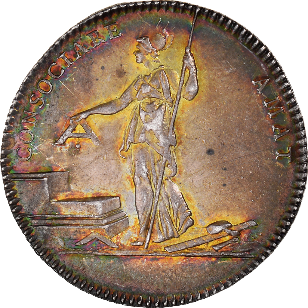 France, Token, Louis XVI, Franc-Maçonnerie, Les Amis de la Liberté, History