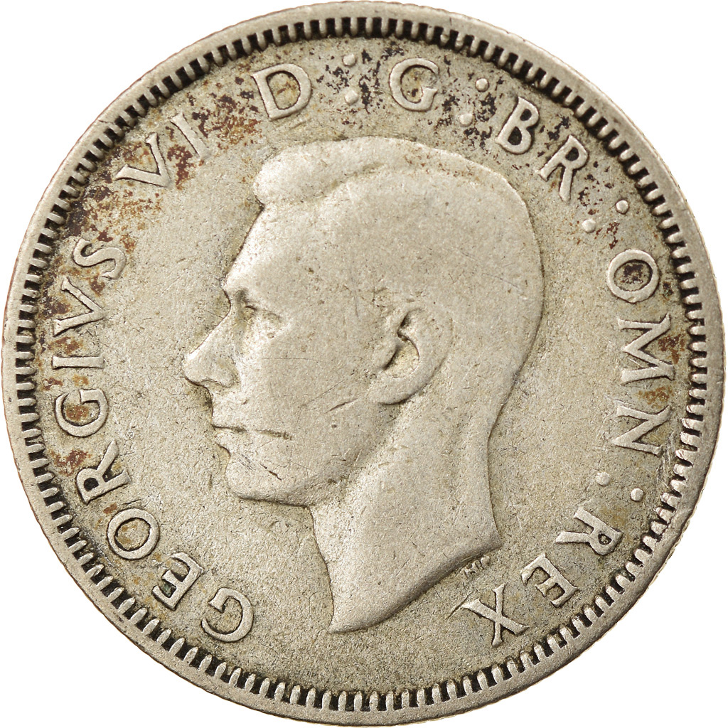 Coin, Great Britain, George VI, Shilling, 1944, , Silver, KM:853
