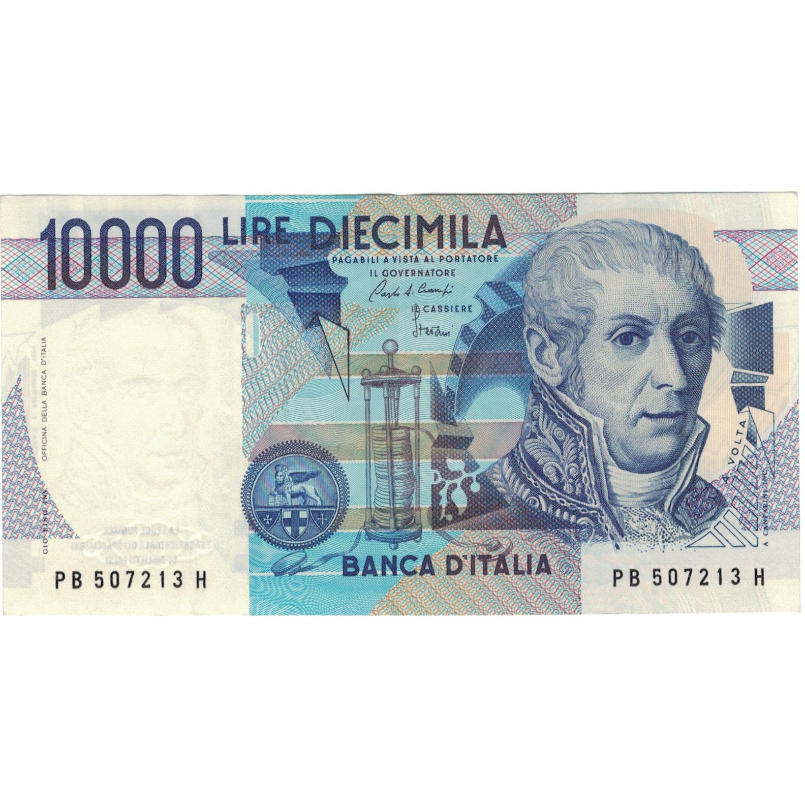 [#808790] billete, 10,000 lire, 1984, italia, 1 - Compra venta en ...